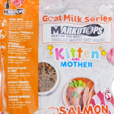Jual Markotops 800 Gr Makanan Kucing Kering Kitten Mother Salmon Tuna ...