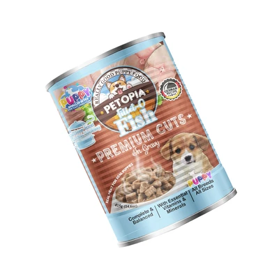 Jual Petopia 415 Gr Premium Cuts Makanan Anjing Basah Puppy Fillet O ...