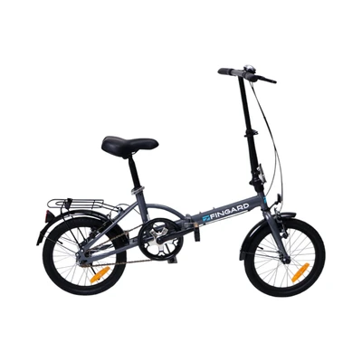 Jual Fingard 16 Inci Nolan Sepeda Lipat 1 Speed Abu Abu Metal Original ...