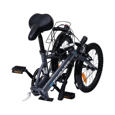 Jual Fingard 16 Inci Nolan Sepeda Lipat 1 Speed Abu Abu Metal Original ...