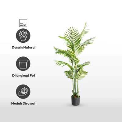 Jual Arthome 160 Cm Tanaman Artifisial Palm Tree Dengan Pot Terbaru ...
