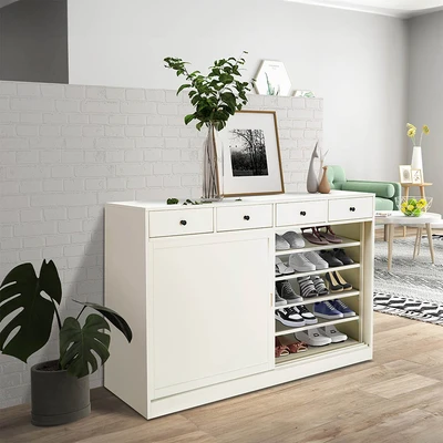 Jual Informa Logan Kabinet Pintu Geser Putih Terbaik | Informa