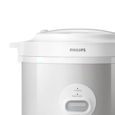 Jual Philips 1 8 Ltr Rice Cooker Hd 3003 30 Silver Terbaru | Ruparupa