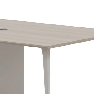 Jual Informa Maven Meja Rapat 220 Abu Abu Cokelat Oak Terbaru | Ruparupa