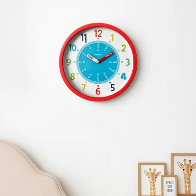 Jual Forhom 30 Cm Ethan Jam Dinding Anak Learning Terbaru | Ruparupa