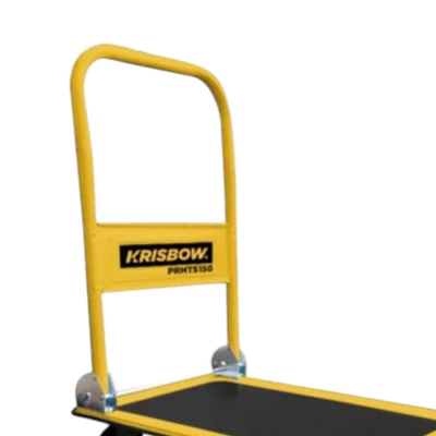 Jual Krisbow Troli Barang Steel 150 Kg Kuning Terbaru | Ruparupa