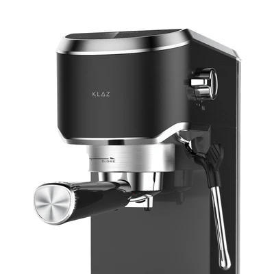 Jual Klaz 1 25 Ltr Espresso Maker 15 Bar Dengan Pembuat Buih Susu Hitam Terbaru | Ruparupa