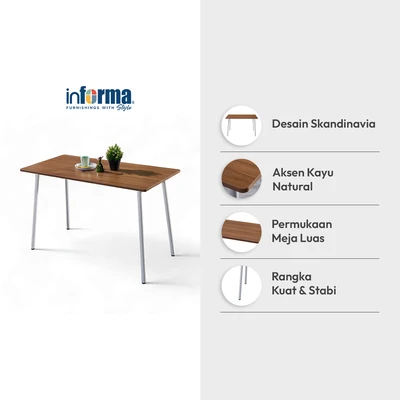 Jual Informa Breven Meja Natural Terbaru | Ruparupa