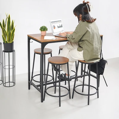 Jual Informa Balgan Set Meja Bangku Bar Cokelat Terbaru | Ruparupa