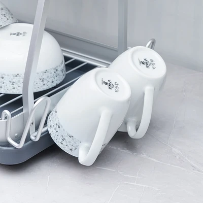 Jual Stora Weber Rak Piring 2 Tingkat Abu Abu Terbaru | Ruparupa