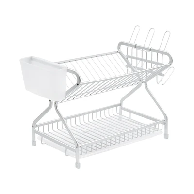 Jual Stora Infinite Rak Piring 2 Tingkat Silver Terbaru | Ruparupa