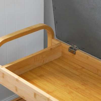 Jual Informa 90 X 33 X 50 Cm Levy Rak Sepatu Bench Cokelat Terbaru ...
