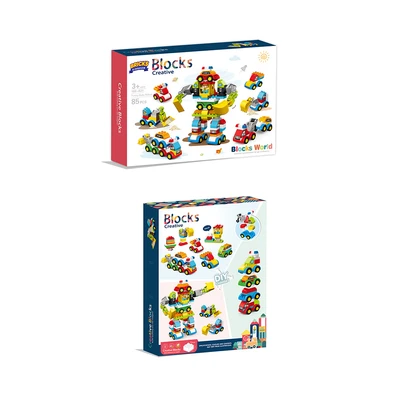 Jual Bricks Kingdom Set 85 Pcs Big Building Blocks Robot Terbaru | Ruparupa