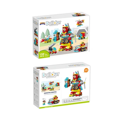Jual Bricks Kingdom Set 158 Pcs Big Building Blocks Robot Terbaru | Ruparupa