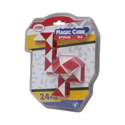 Jual Paso Set 24 Pcs Magic Cube Snake Merah Putih Terbaru | Ruparupa