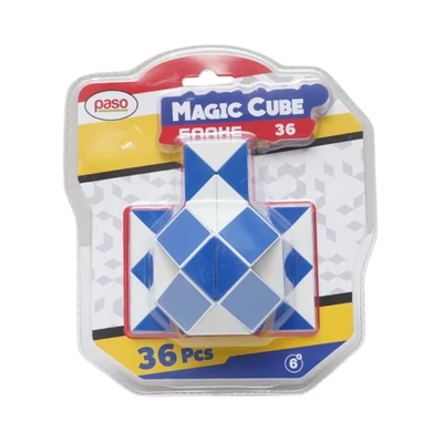 Jual Paso Set 36 Pcs Magic Cube Snake Biru Putih Terbaru | Ruparupa
