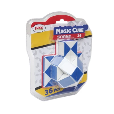 Jual Paso Set 36 Pcs Magic Cube Snake Biru Putih Terbaru | Ruparupa