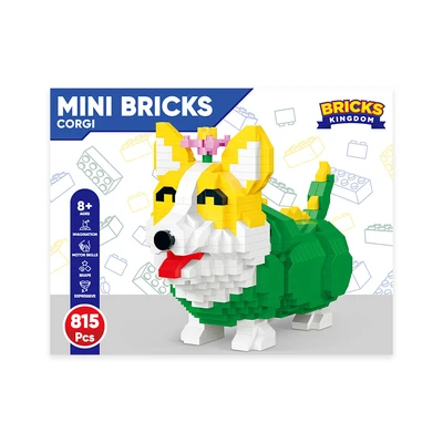 Jual Bricks Kingdom Set 815 Pcs Pets Mini Bricks Corgi Terbaru | Ruparupa