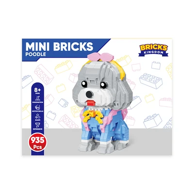 Jual Bricks Kingdom Set 935 Pcs Pets Mini Bricks Teddy Dog Terbaru ...