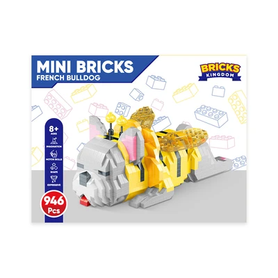 Jual Bricks Kingdom Set 946 Pcs Pets Mini Bricks Bulldog Terbaru | Ruparupa