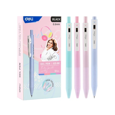 Jual Deli Pulpen Gel Hitam 0 5 Mm Cg 21 Bk Random Terbaru | Ruparupa