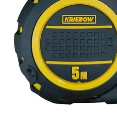 Jual Krisbow 5 Mtr Meteran Lrmt 6 Kuning Terbaru | Ruparupa