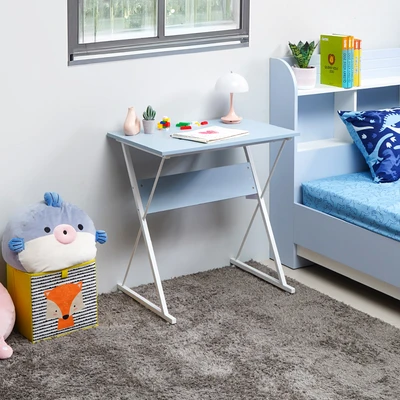 Jual Informa Taro Meja Belajar Anak Biru Solid Terbaru | Ruparupa