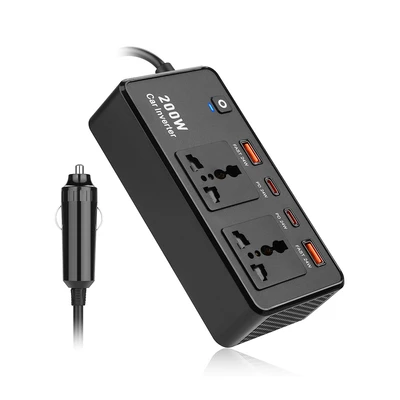 Jual Krisbow Power Inverter 200 Watt Dengan Usb Original | AZKO