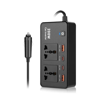 Jual Krisbow Power Inverter 200 Watt Dengan Usb Original | AZKO