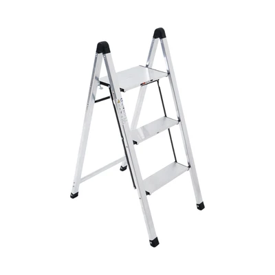Jual Fixsteps Tangga Lipat Aluminium 3 Steps Silver Terbaru | Ruparupa