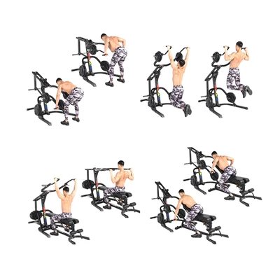 Jual Kinetic Plate Loaded Home Gym H 10 Hitam Merah Terbaru | Ruparupa