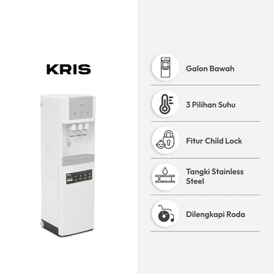 Jual Kris Dispenser Air Bottom Loading Thermoelectric Cooling Dengan ...