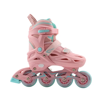 Jual Berwyn Ukuran M Sepatu Roda Inline Skate Pink Hijau Original | AZKO