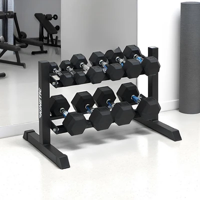 Jual Kinetic Set 10 Pcs Dumbbell 2 12 5 Kg Dengan Rak 2 Tingkat Terbaru ...