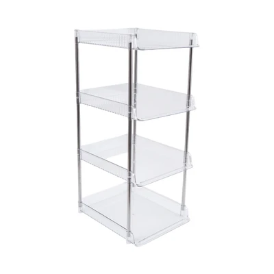 Jual Stora Rak Sepatu 4 Tingkat Flat Transparan Terbaru | Ruparupa