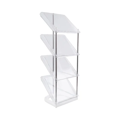 Jual Stora Rak Sepatu 4 Tingkat Tilt Transparan Terbaru | Ruparupa