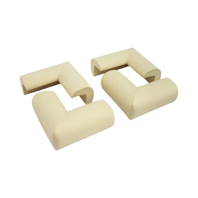Jual Kindla 5.5x5.5x3.5 cm Set 4 Pcs Pelindung Sudut Meja - Krem ...