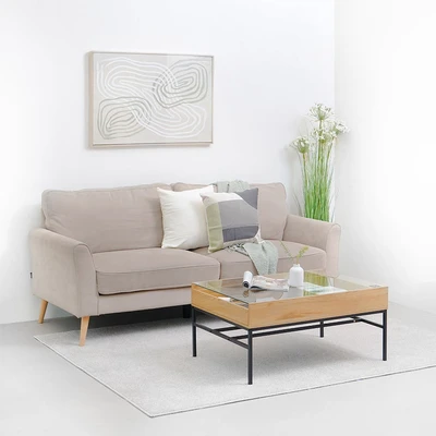 Jual Informa Bolzano Meja Tamu Rectangular Clear Wild Oak Terbaru ...