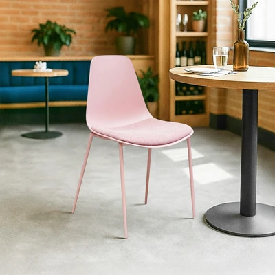 Jual Informa Flavian Kursi Makan Fabric Pink Terbaru | Ruparupa