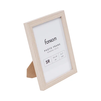 Jual Forhom Bingkai Foto Meja Basic Mdf 5 R Cokelat Oak Terbaru | Ruparupa