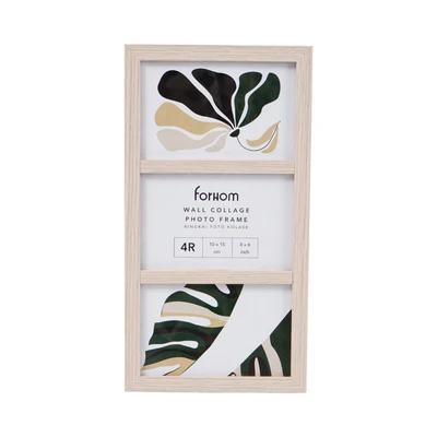 Jual Forhom Bingkai Foto Kolase Dinding Mdf 3 X 4 R Cokelat Oak Terbaru ...