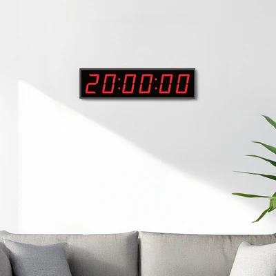 Jual Forhom Jam Dinding Led Digital Merah Terbaru | Ruparupa