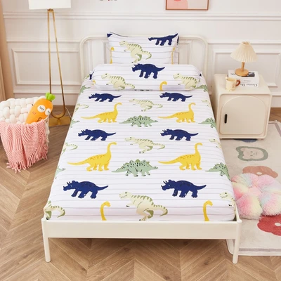 Jual Informa 100 X 200 Cm Set 3 Pcs Seprai Single Microfiber Dino ...