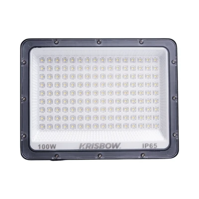 Jual Krisbow Lampu Sorot Led Smd 100 Watt Cool Daylight Ip 65 Hitam Terbaru | Ruparupa