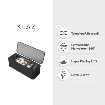 Jual Klaz 460 Ml Disinfeksi Pembersih Ultrasonik Hitam Terbaru | Ruparupa