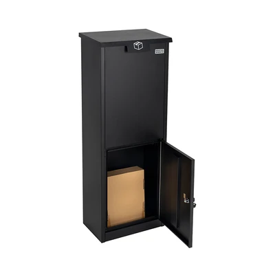 Jual Masterspace Kotak Paket Parcel Box Front Opener - Hitam Terbaru ...