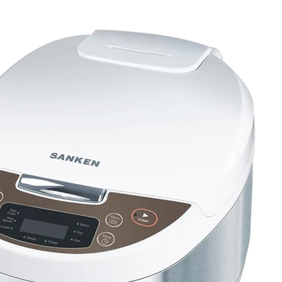Jual Sanken 1 8 Ltr Digital Rice Cooker Sj D 5000 Putih Terbaru | Ruparupa