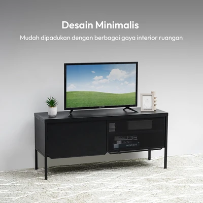 Jual Informa Spencer Rak Tv Hitam Terbaru | Ruparupa