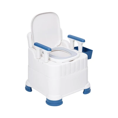 Jual Galena Kursi Pispot Adult Putih Biru Terbaru | Ruparupa