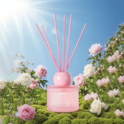 Jual Breathe 100 Ml Peony Petals Reed Diffuser Pink Terbaru | Ruparupa